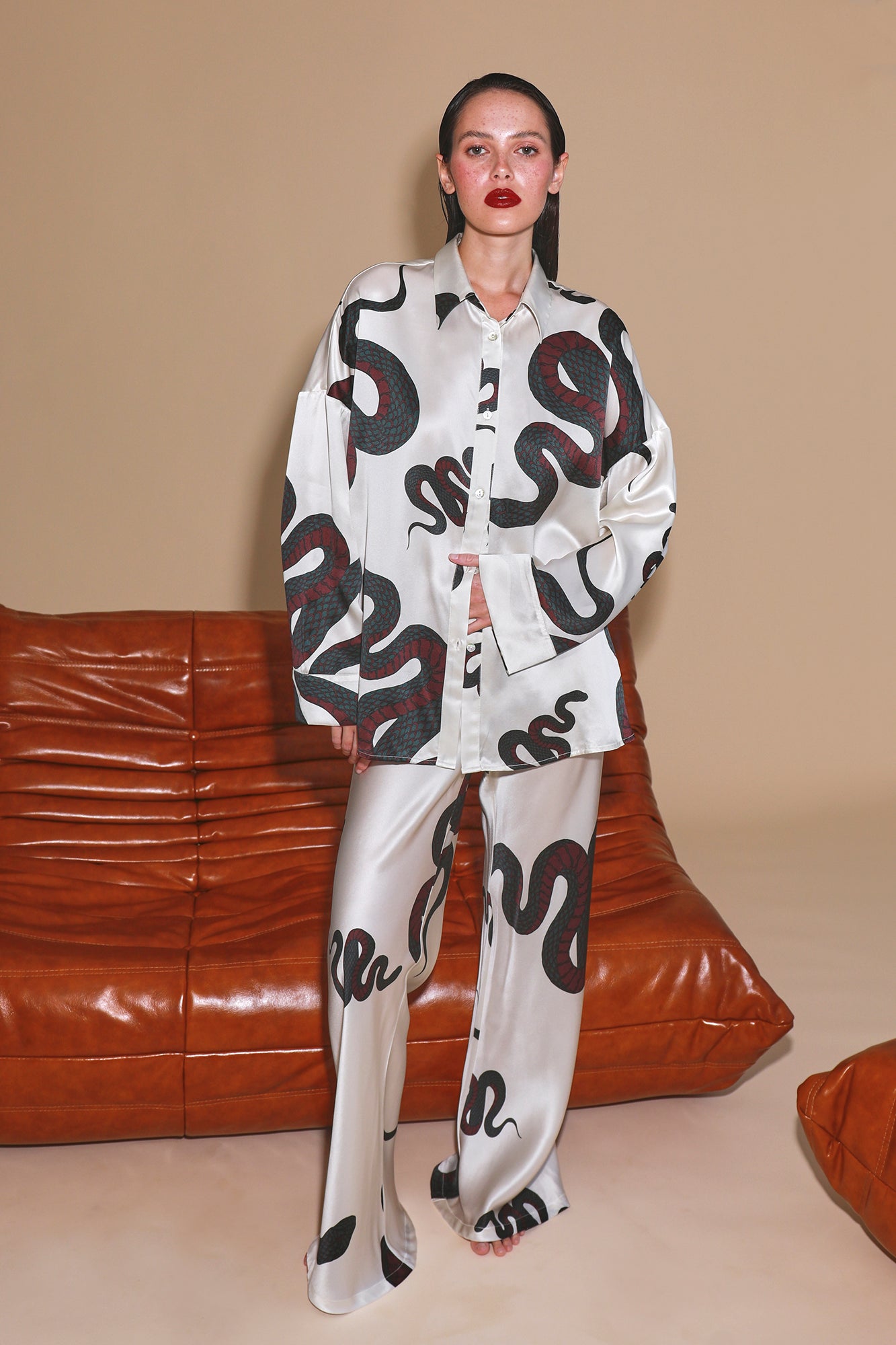 Ginia | Valentina Pant | Snake Print – Eclipse Sample Sales